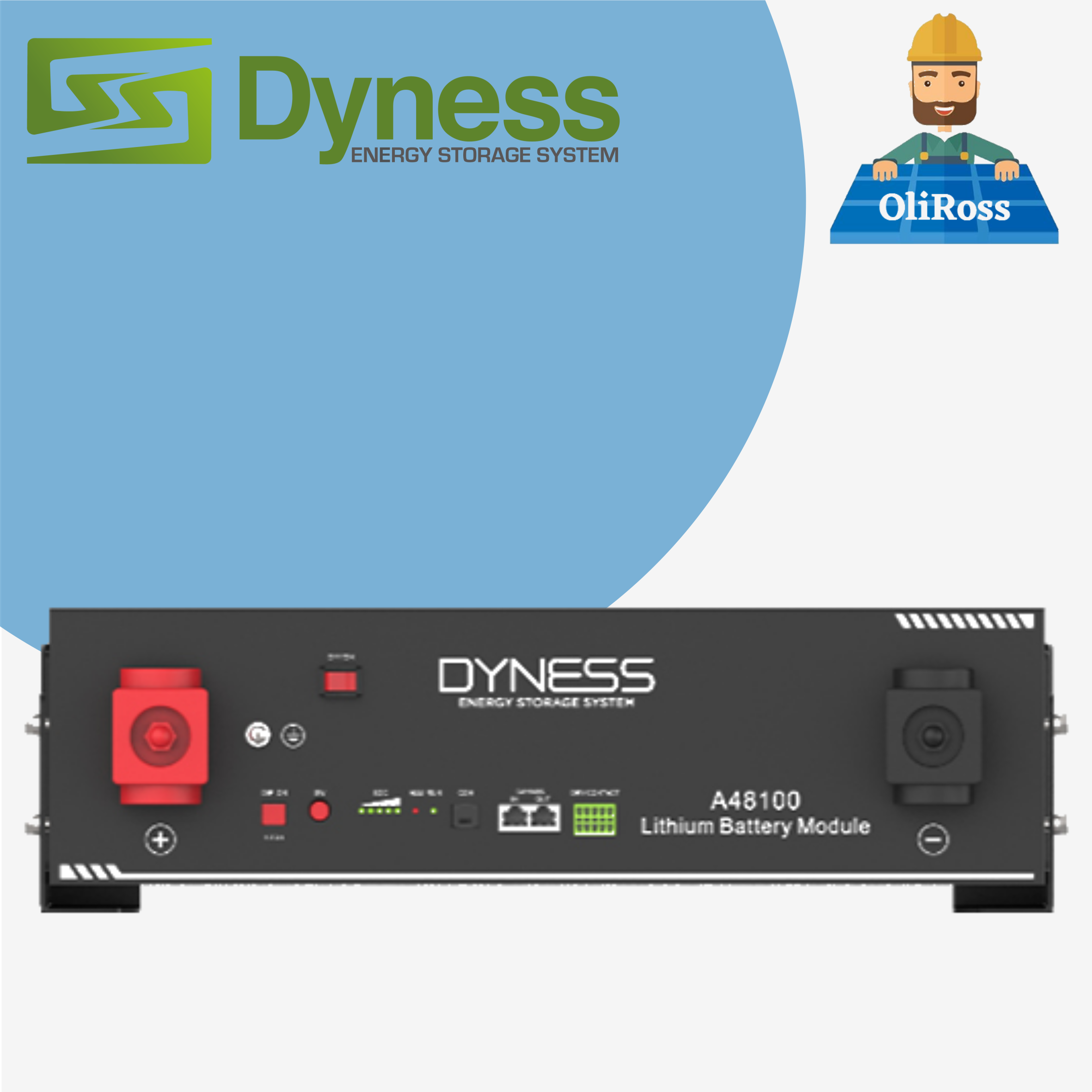Dyness 5.12kW Lithium Battery DL5.0C – Oliross Solar