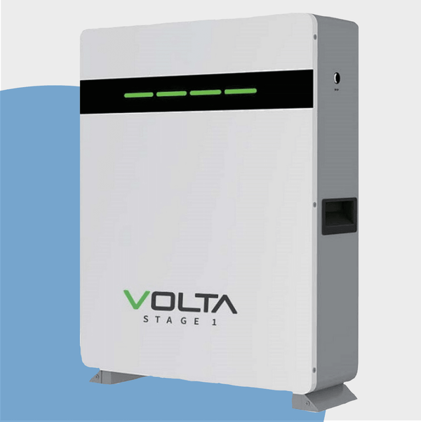 Volta Stage 2 - 7.6kWh Li-ion Battery 51.2V 150Ah - 1st GEN (VOLTA-S-5