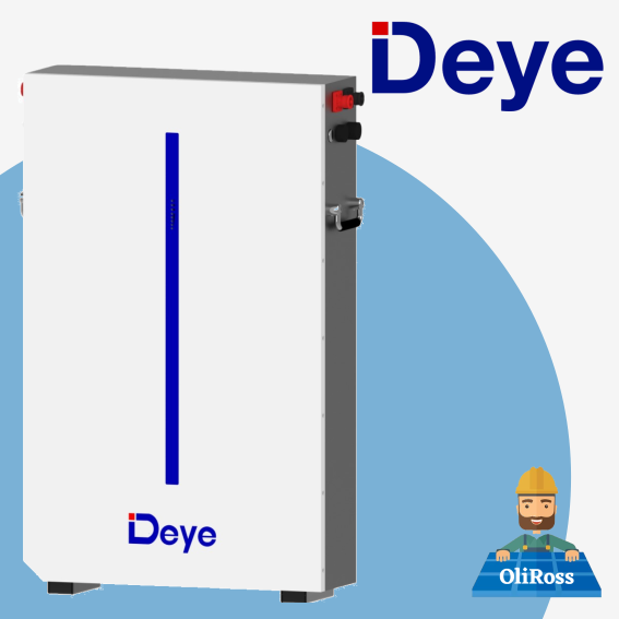 Deye 6.1kw lithium battery – Oliross Solar